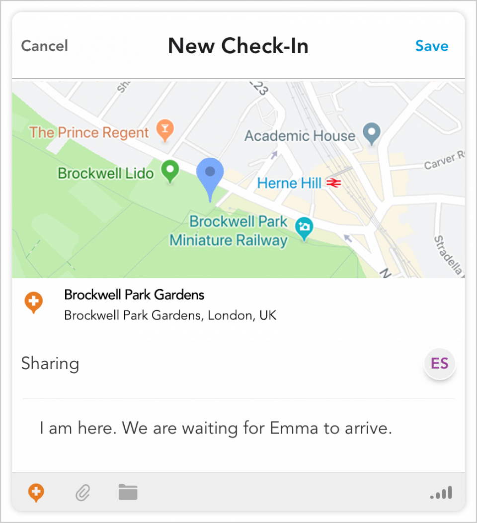 Check-Ins | Parents - Website | OurFamilyWizard